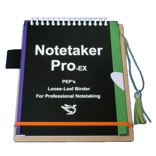 Notetaker Pro-EX左利き用（リフィル100枚付） – PEP英語学校